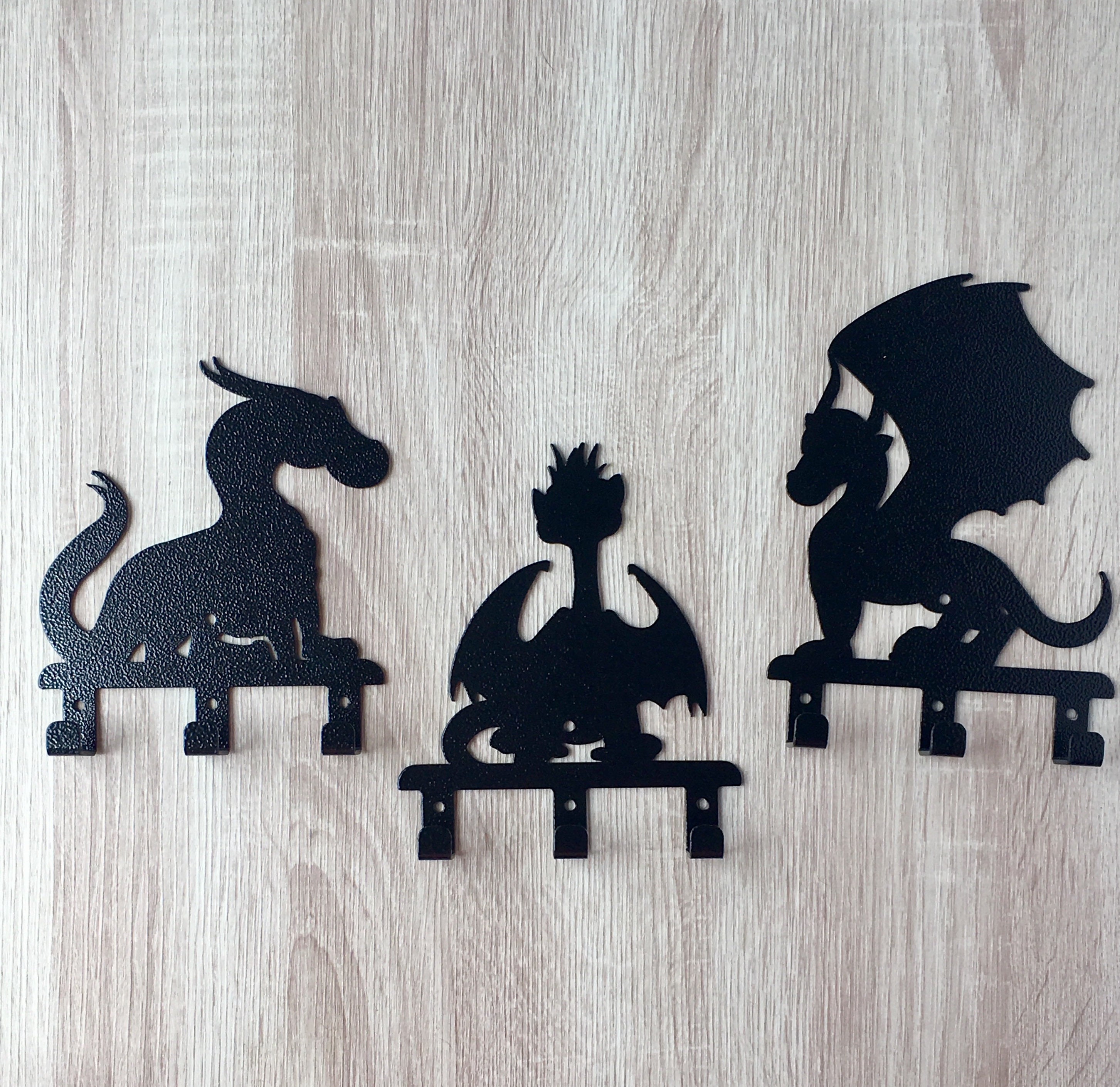 DRAGON Decorative Wall Hook Hanger Organization Hooks Metal - Etsy ...