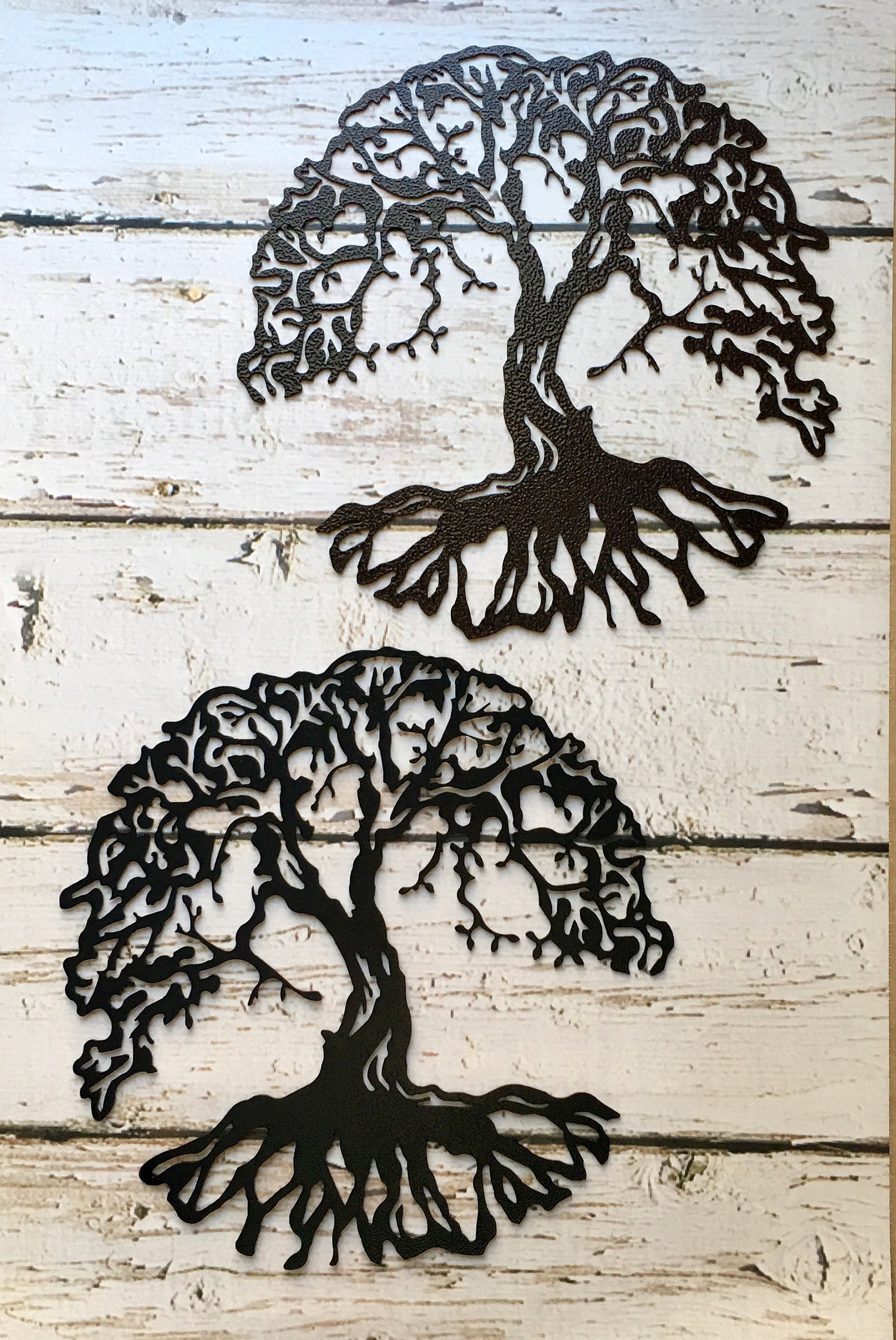 Free Formed 13 Metal TREE of LIFE Wall Art Tree With | Etsy