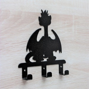 DRAGON Decorative Wall Hook Hanger, Organization Hooks, Metal Key ...