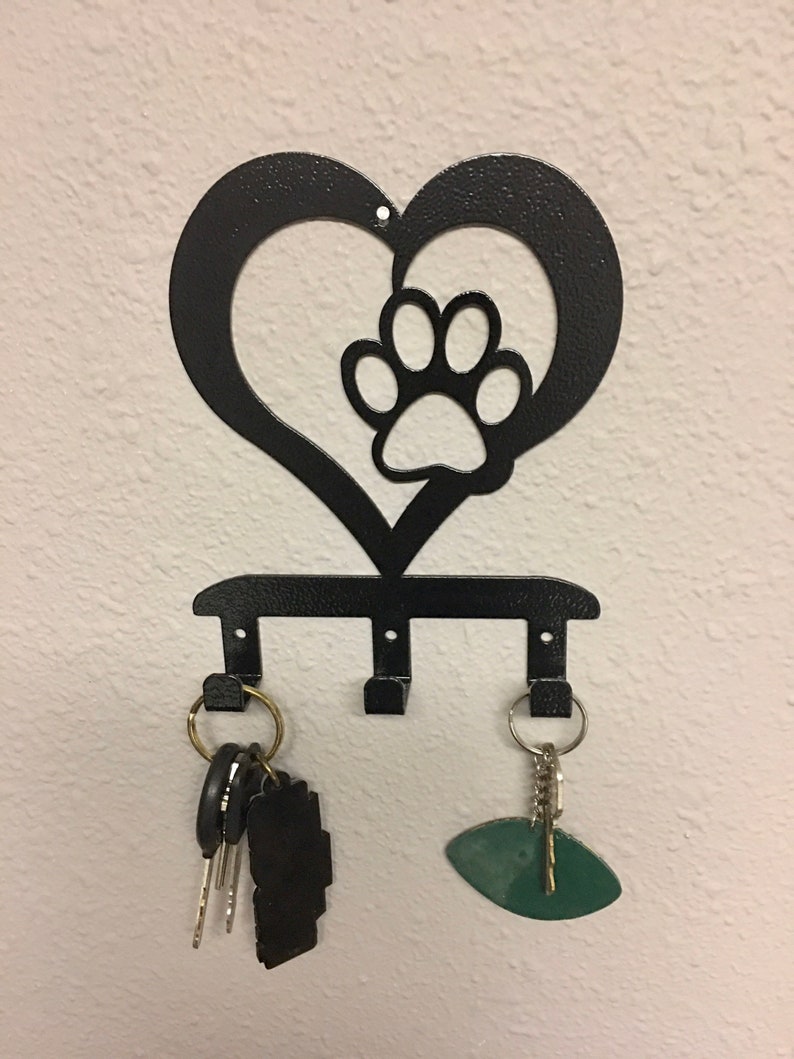 HEART & PAW Decorative Wall Hook Hanger Organization Hooks - Etsy