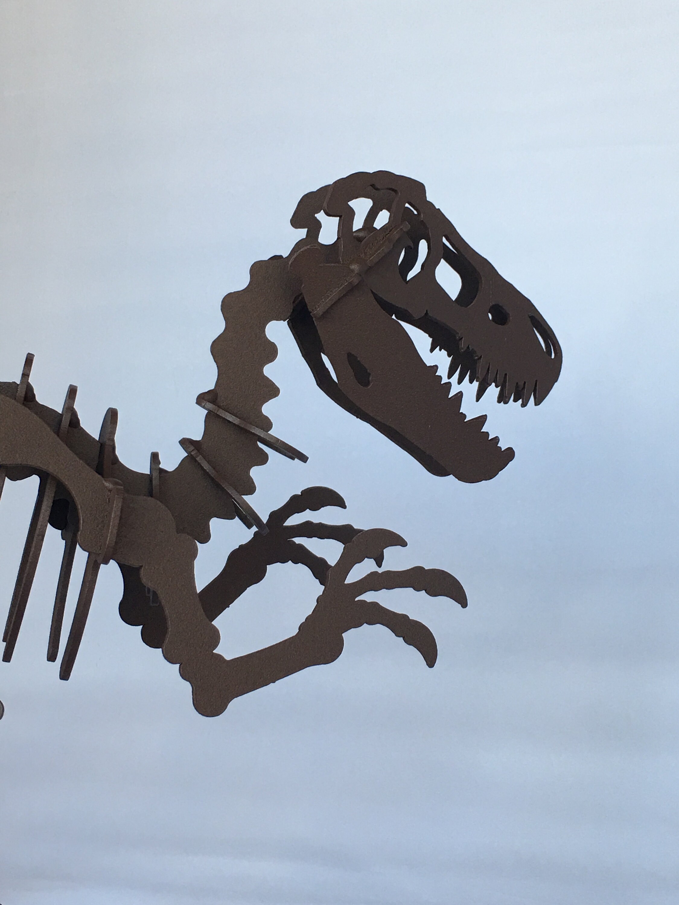 METAL RAPTOR DINOSAUR 3D Metal Dinosaur Statue Metal Yard - Etsy Canada