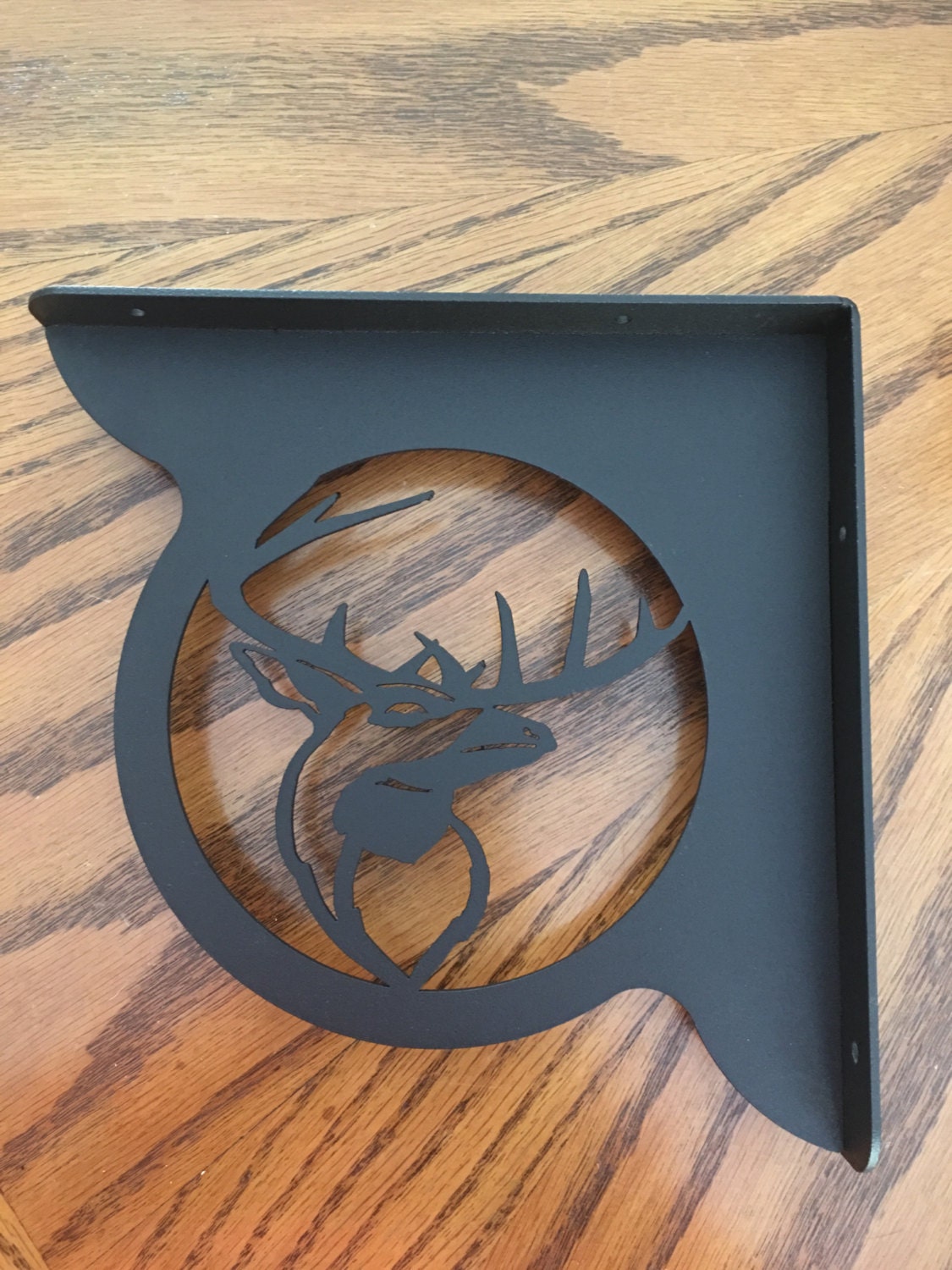 DEER HEAD Decorative Shelf Brackets set of 2 Wildlife | Etsy