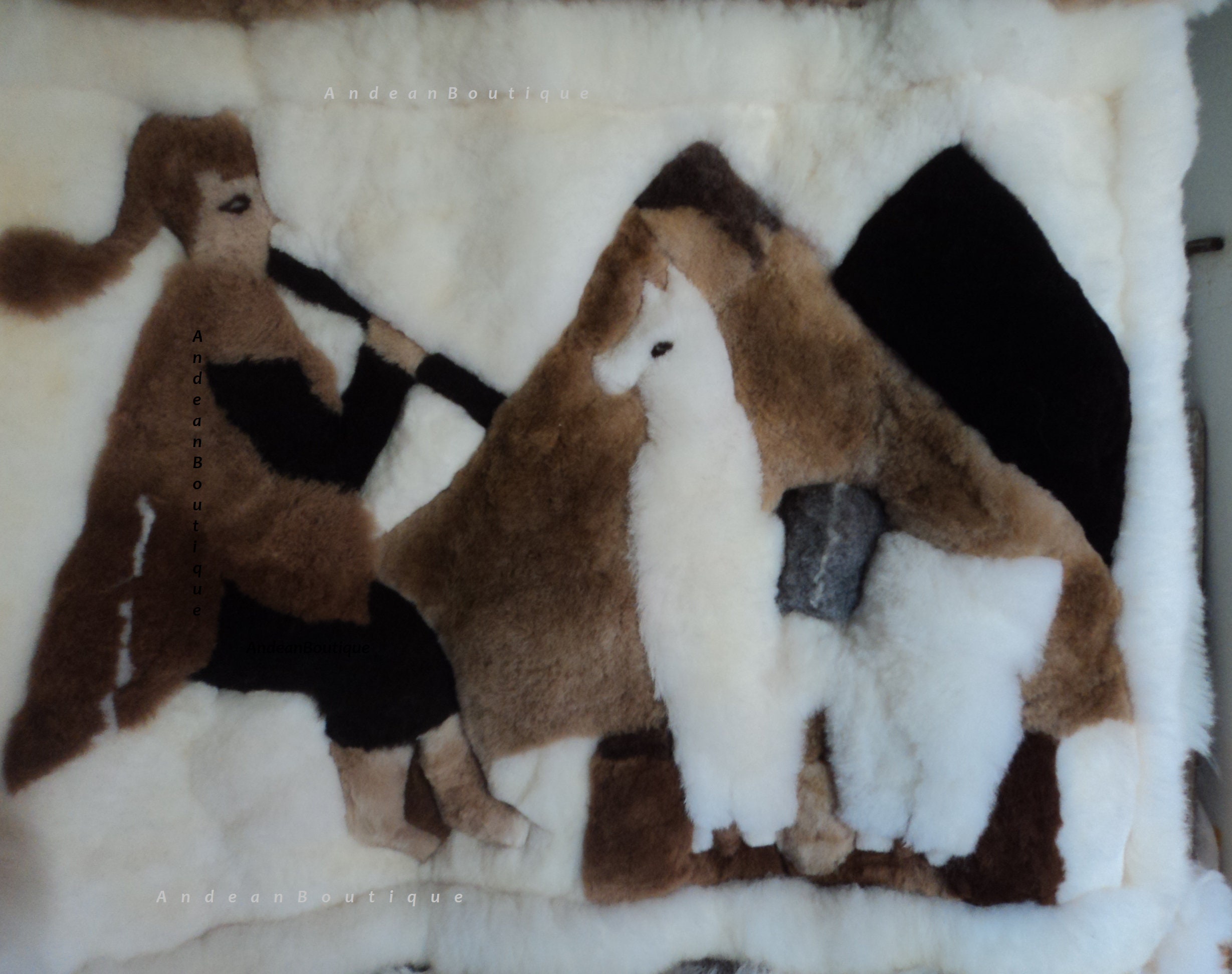 Alpaca Fur Rug. Pushchair liner. Bedside Rug. Llama. Childrens - Etsy ...