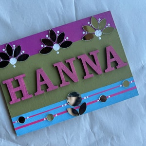 Personalized Gift for Girl, Mirror Craft Room Sign for Girls, Custom ...