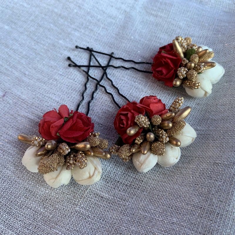 Bun Pin for South Indian - Etsy