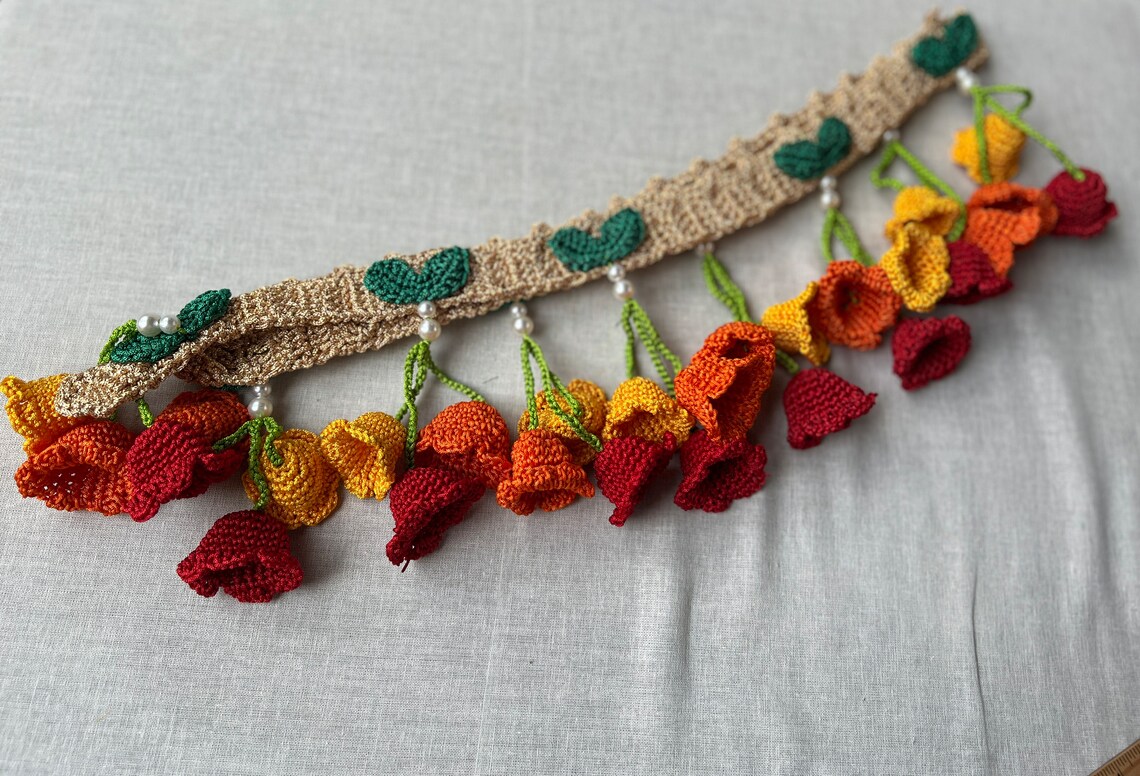Indian Toran Door Hanging: Handmade Diwali Decor, Temple Gift - Etsy