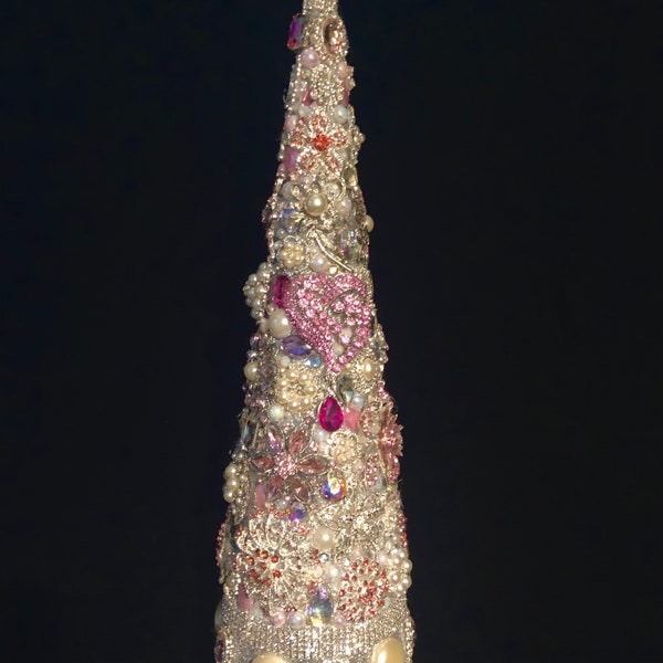 Jeweled Cone Tree - Etsy