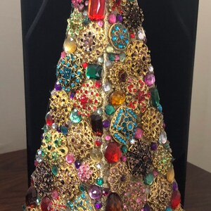 14 Inch Jeweled Pyramid - Etsy