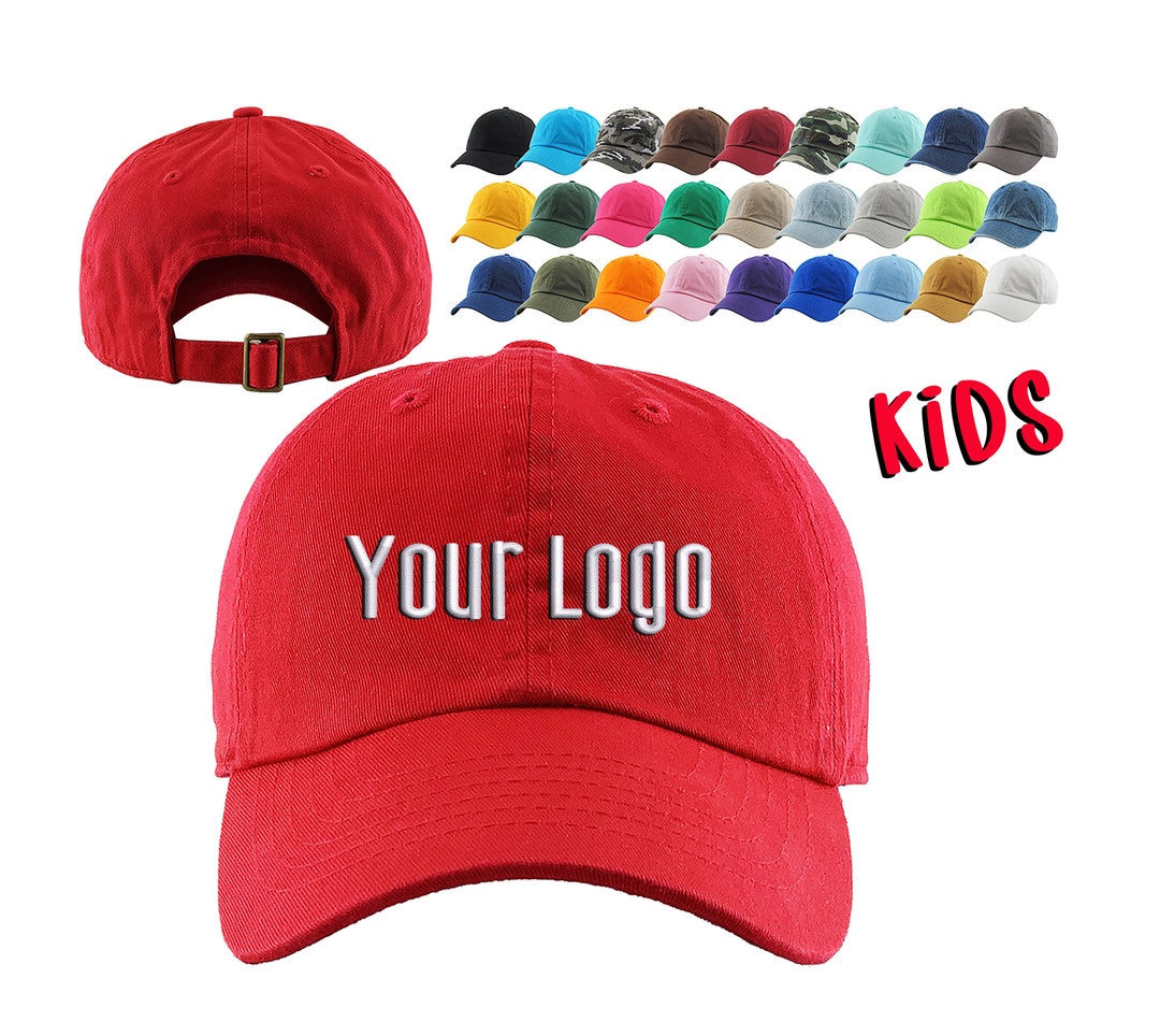 Kids Premium Baseball Cap KB4006Y, Custom Embroidery Monogram Hats ...
