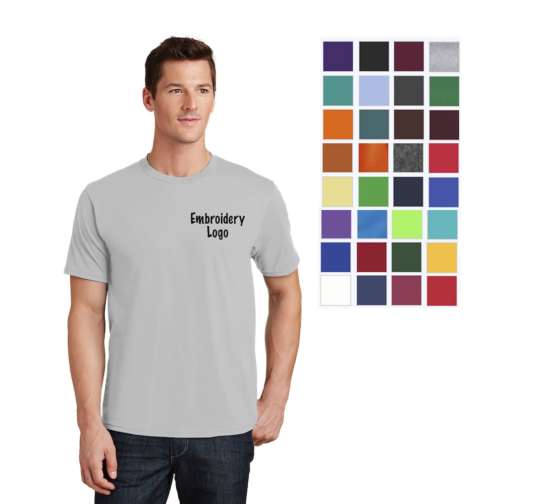 PC450 Port & Company® Fan Favorite™ Tee, Custom Shirt, Embroidery Shirt ...
