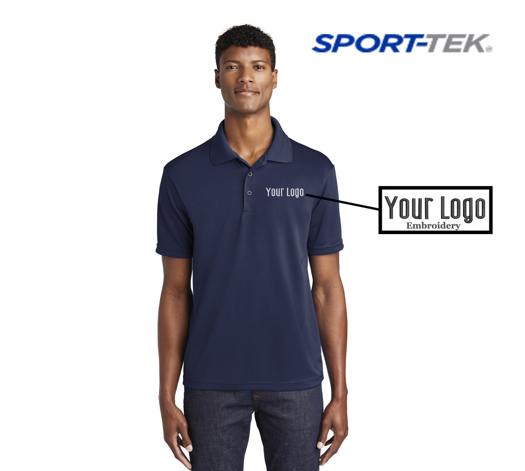 Sport-tek® Posicharge® Racermesh® Polo. ST640, Custom Polo, Embroidery ...