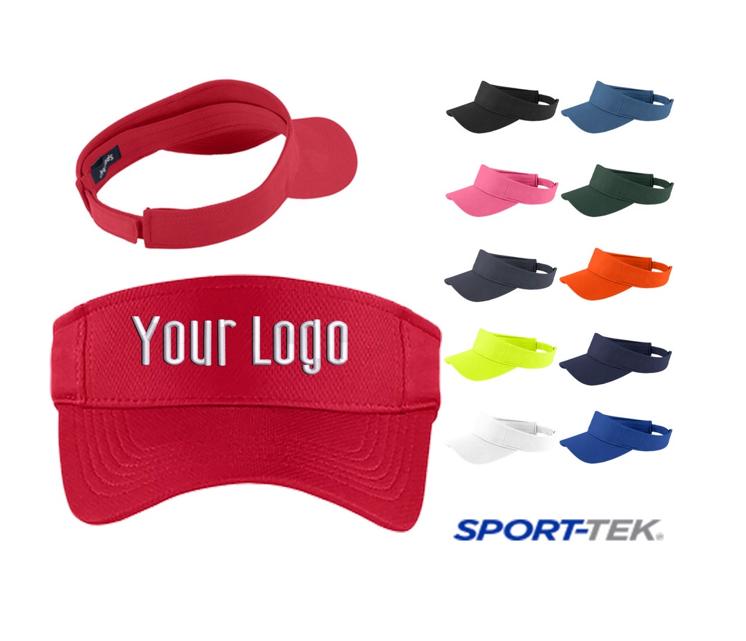 Sport-tek® Posicharge® Racermesh® Visor STC27 / Custom Visor / - Etsy