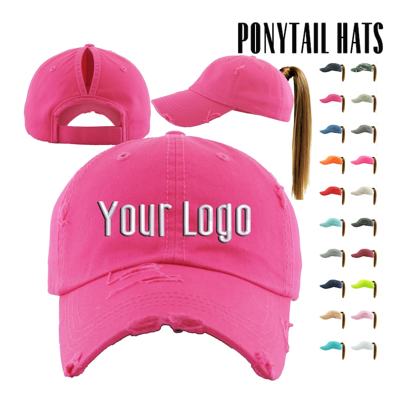 Running Ponytail Hat - Etsy