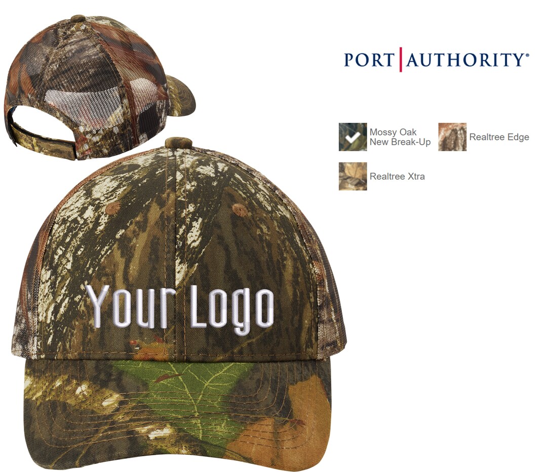 Port Authority® Pro Camouflage Series Cap With Mesh Back C869, Custom ...