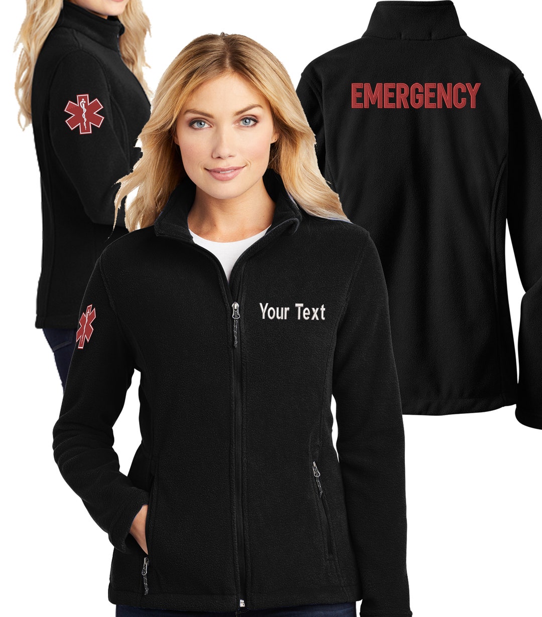 Emergency Medical With Personalize Embroidery on Port Authority® Ladies ...