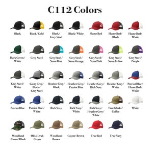 Port Authority Snapback Trucker Cap C112, Custom Hats, Embroidery Hats ...