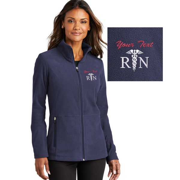 Embroidered Nurse Personalized Jacket Port Authority - Etsy