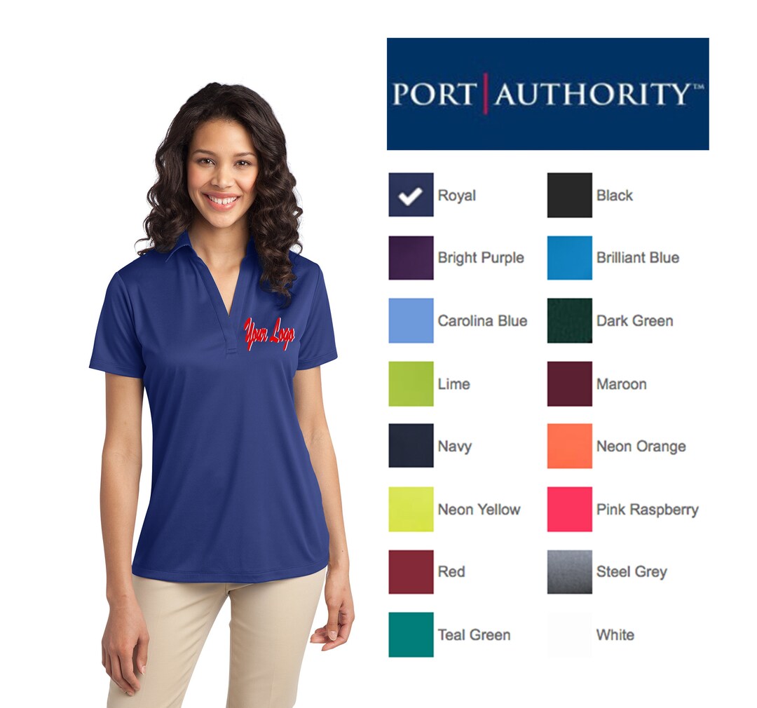Port Authority® Ladies Silk Touch™ Performance Polo L540 / - Etsy