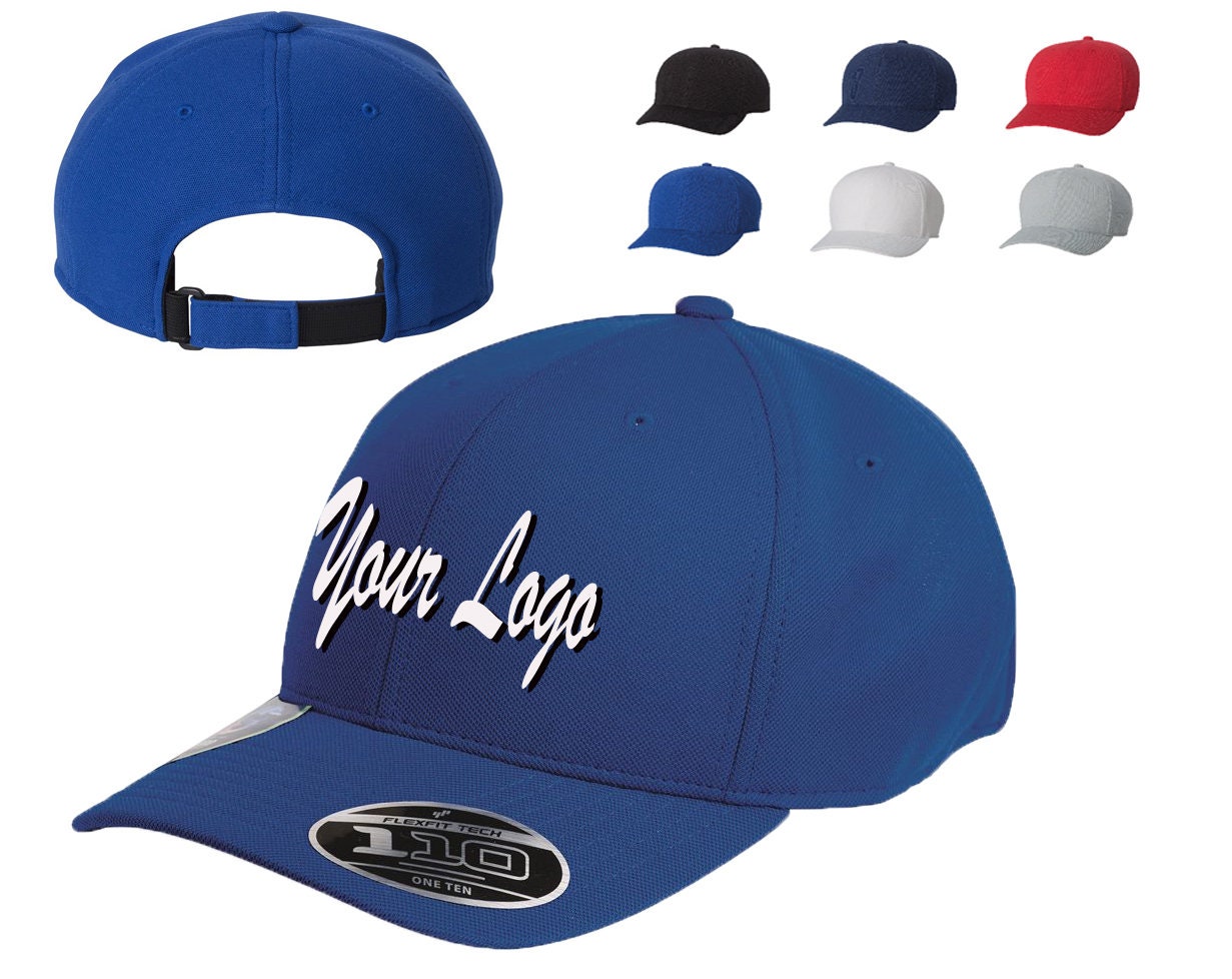 Flexfit One Ten Mini-Pique Cap 110P / Custom Hats / | Etsy