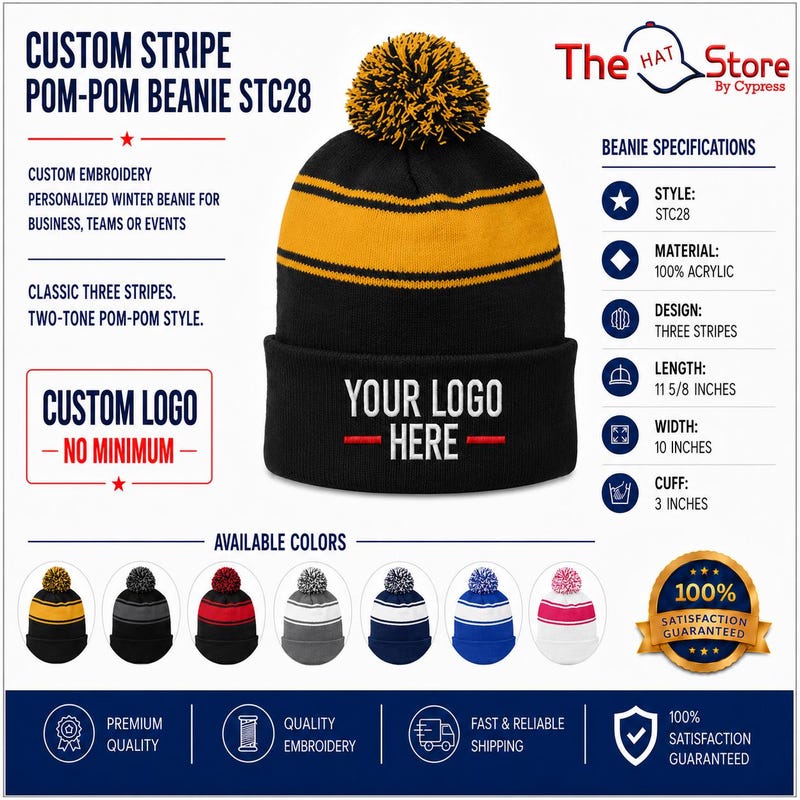Custom Sport Beanies - Etsy