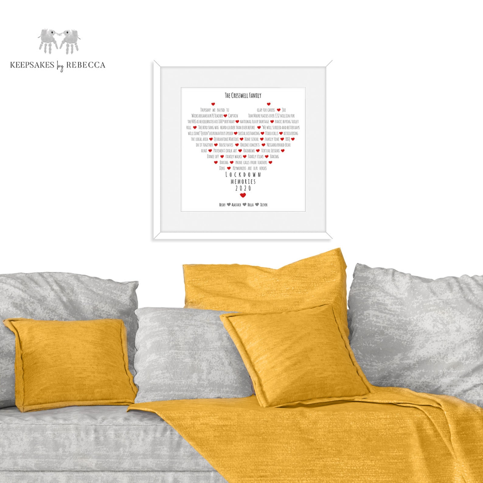 Lockdown Memories Lockdown Keepsake Lockdown Family | Etsy