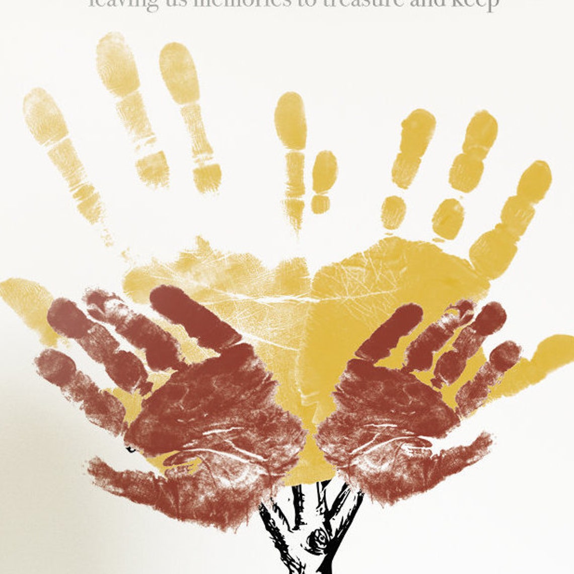 Personalized Family Tree, Family Tree, Handprint Art, Sibling ...