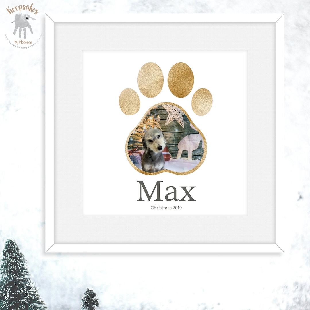 Custom Dog Print With Your Photo Personalized Dog Dog Gift Custom Wall ...