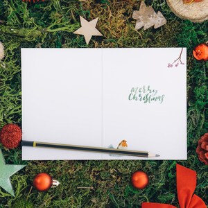 Christmas Card Kit Fingerprint Cards Christmas Card Kit Fingerprint ...