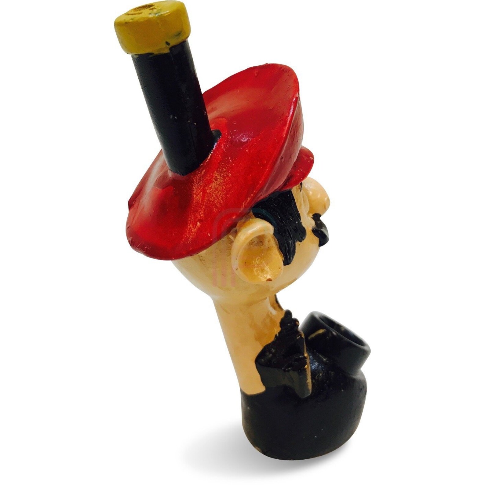 Resin Two-Hole Pipe Red Eye Mario | Etsy