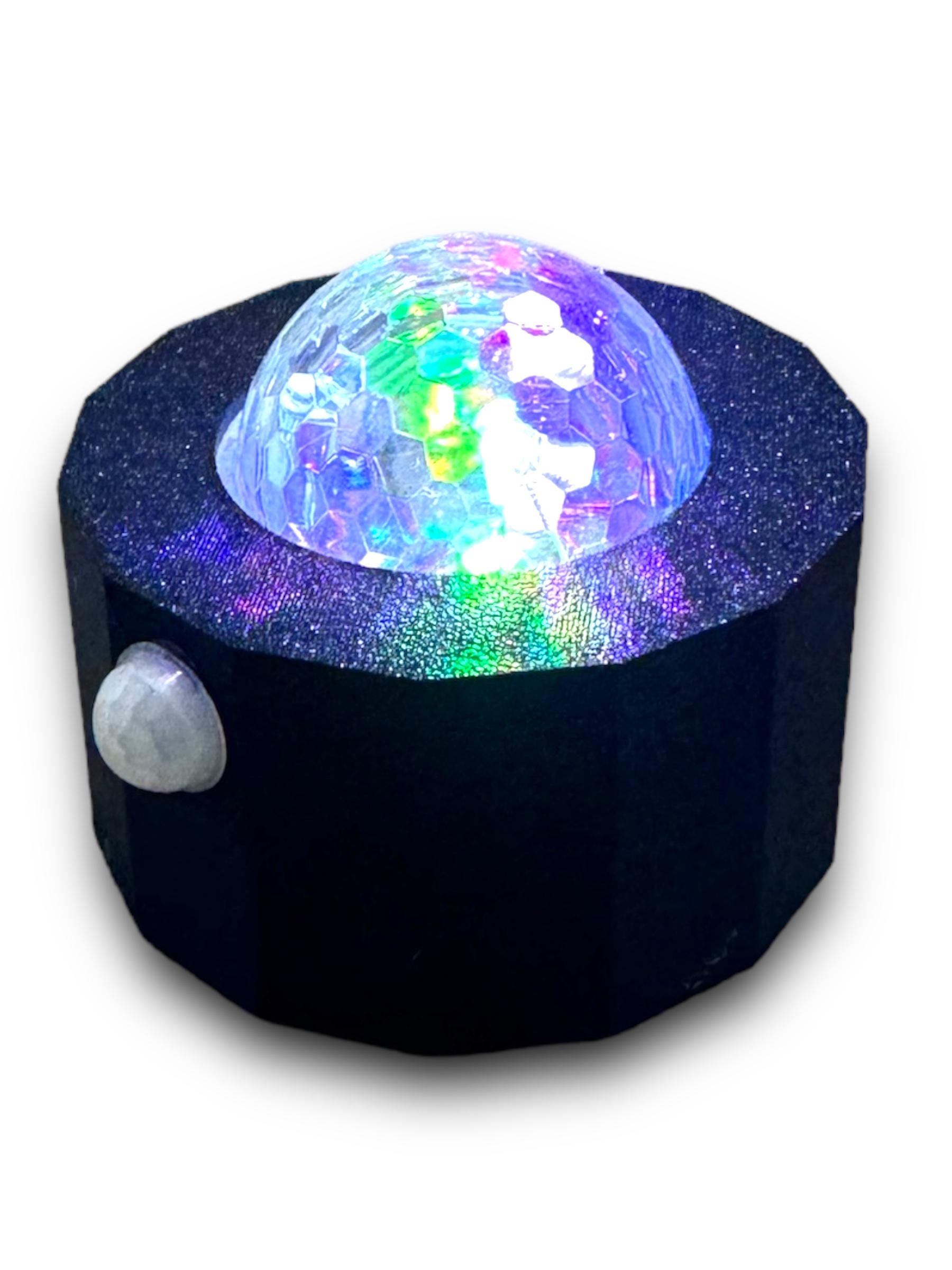 SPIRIT DISCO BALL! - Motion Pir Sensor Light Show Device / Detector for ...