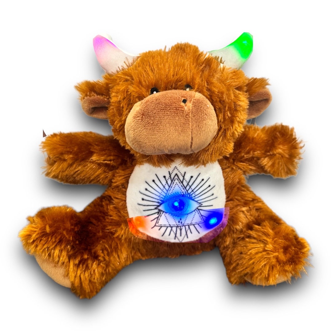 REM Pod Hamish the Scottish Highland Cow Sensor Teddy Bear Toy ...