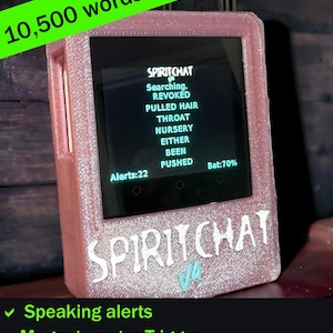 Spirit Chat V4 Ghost Paranormal (speaking Alerts) ITC Device Detector ...