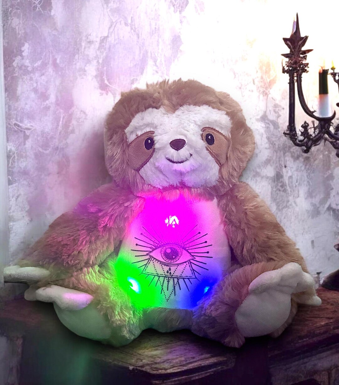 TOUCH Activated Sloth Sensor Teddy Bear Toy Paranormal Ghost Hunting ...