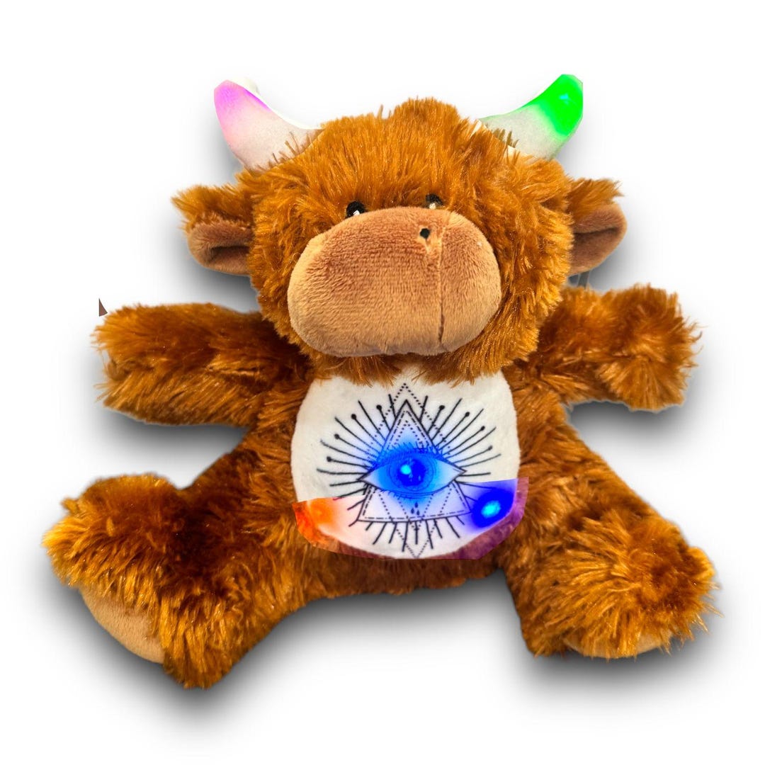 Rem Detector Hamish the Scottish Highland Cow Sensor Teddy Bear Toy ...