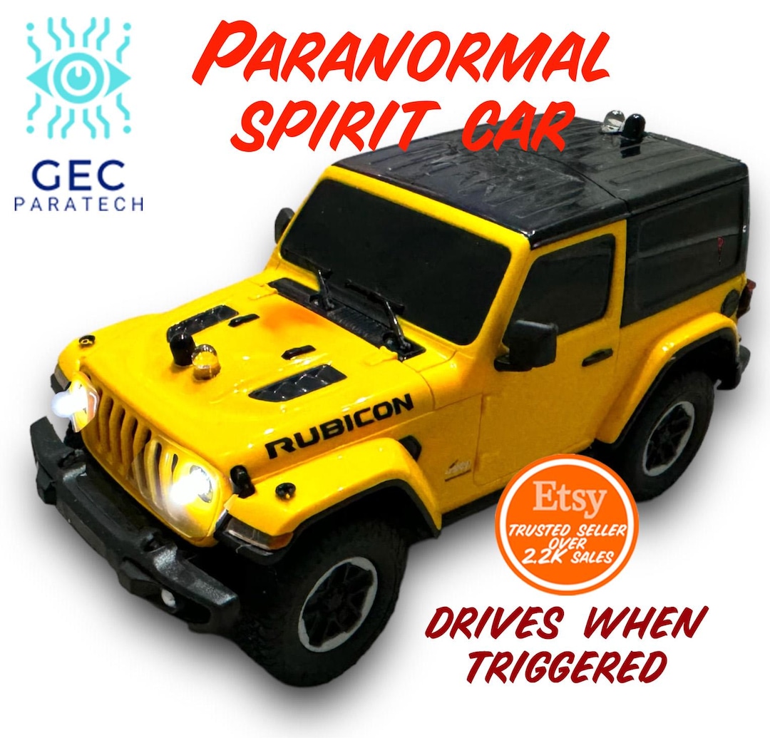 SPIRIT CAR! Moving Movement Trigger Infra Red IR Proximity Led Spirit ...