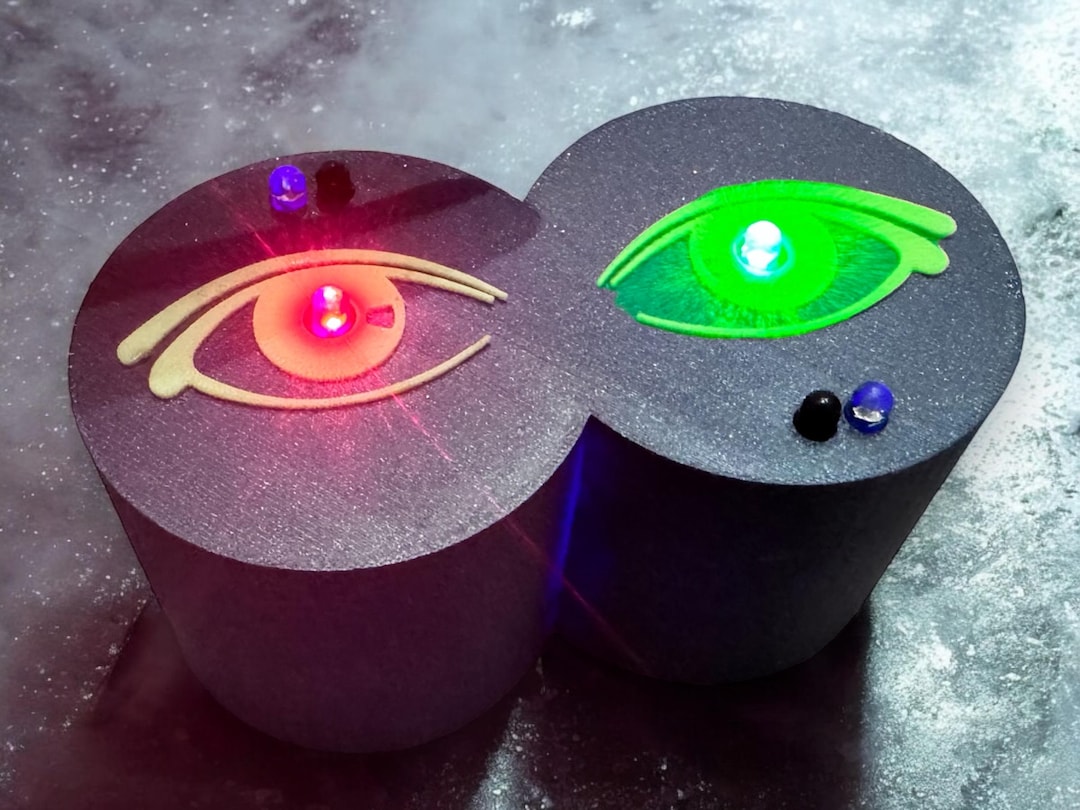 YES / NO DEVICE Paranormal Red / Green Decision Box Detector Infra Red ...