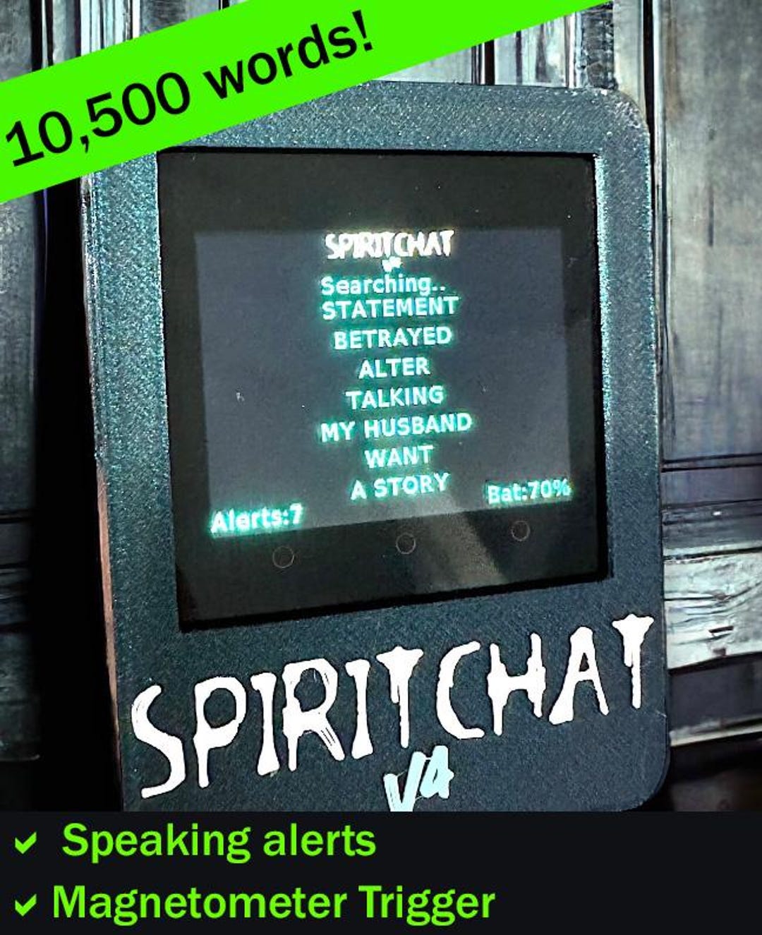 SPIRIT BOX! Speaking ITC Device for Ghost Hunting Paranormal ...