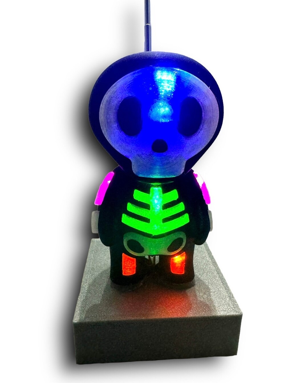 Voodoo Skeleton Musical Rem Pod Paranormal Spirit Vigil Ghost Hunting ...
