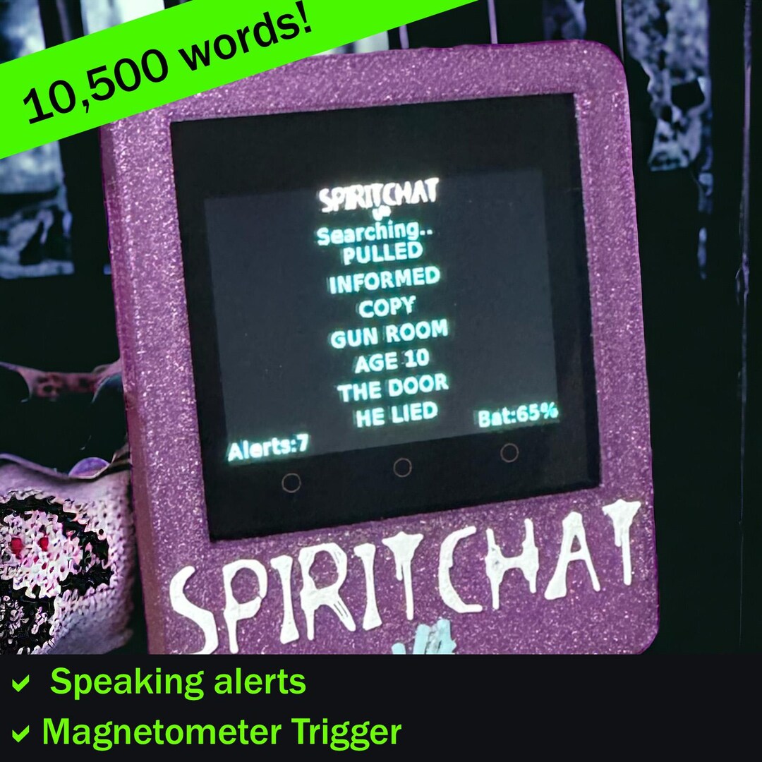 SPIRIT BOX! Speaking ITC Device for Ghost Hunting Paranormal ...