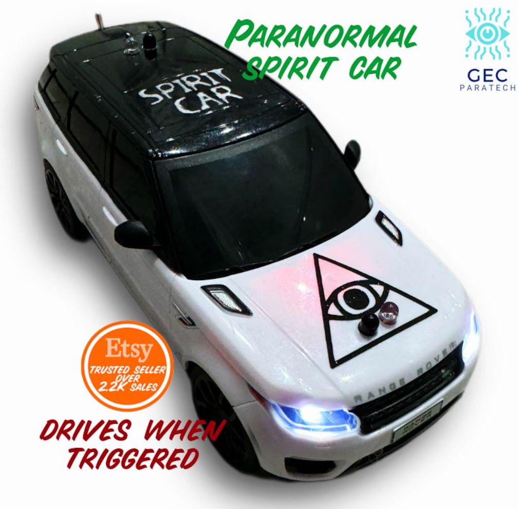 SPIRIT CAR! Moving Movement Trigger Infra Red IR Proximity Led Spirit ...