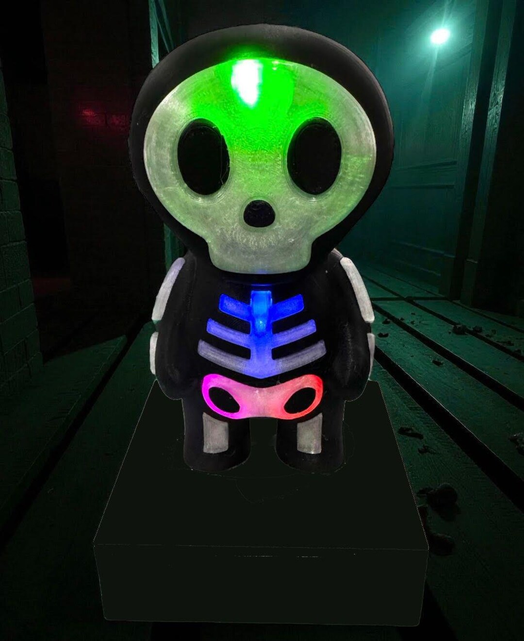 Voodoo Skeleton Musical Rem Detector - Paranormal Spirit Vigil Ghost ...