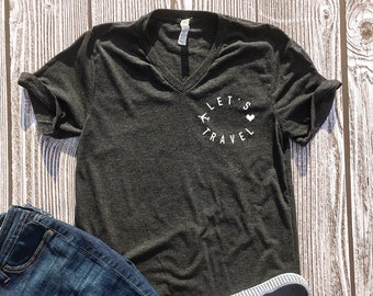 Travel shirts | Etsy