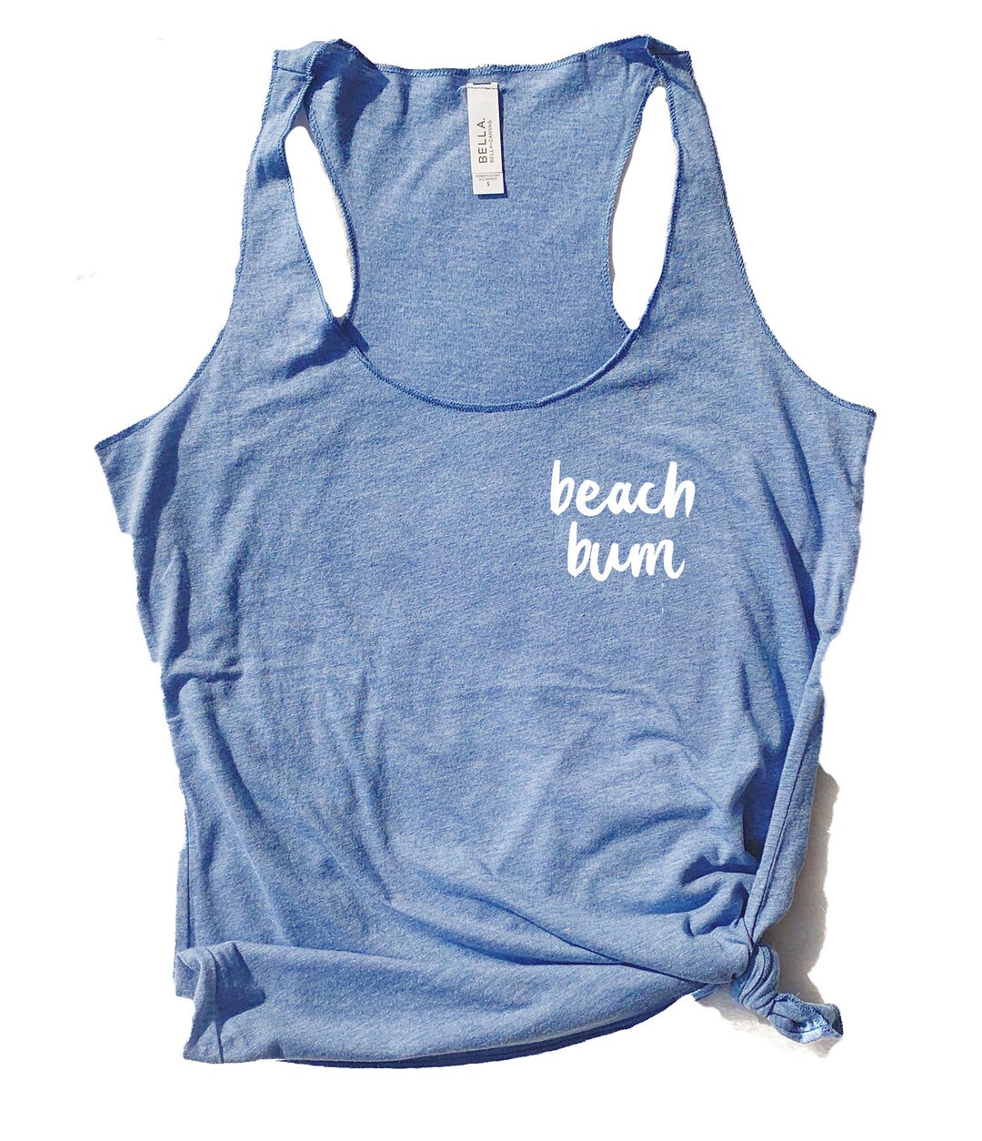 Beach Bum Fitness Tank Beach Tank Gym Shirt Vacation Tank - Etsy