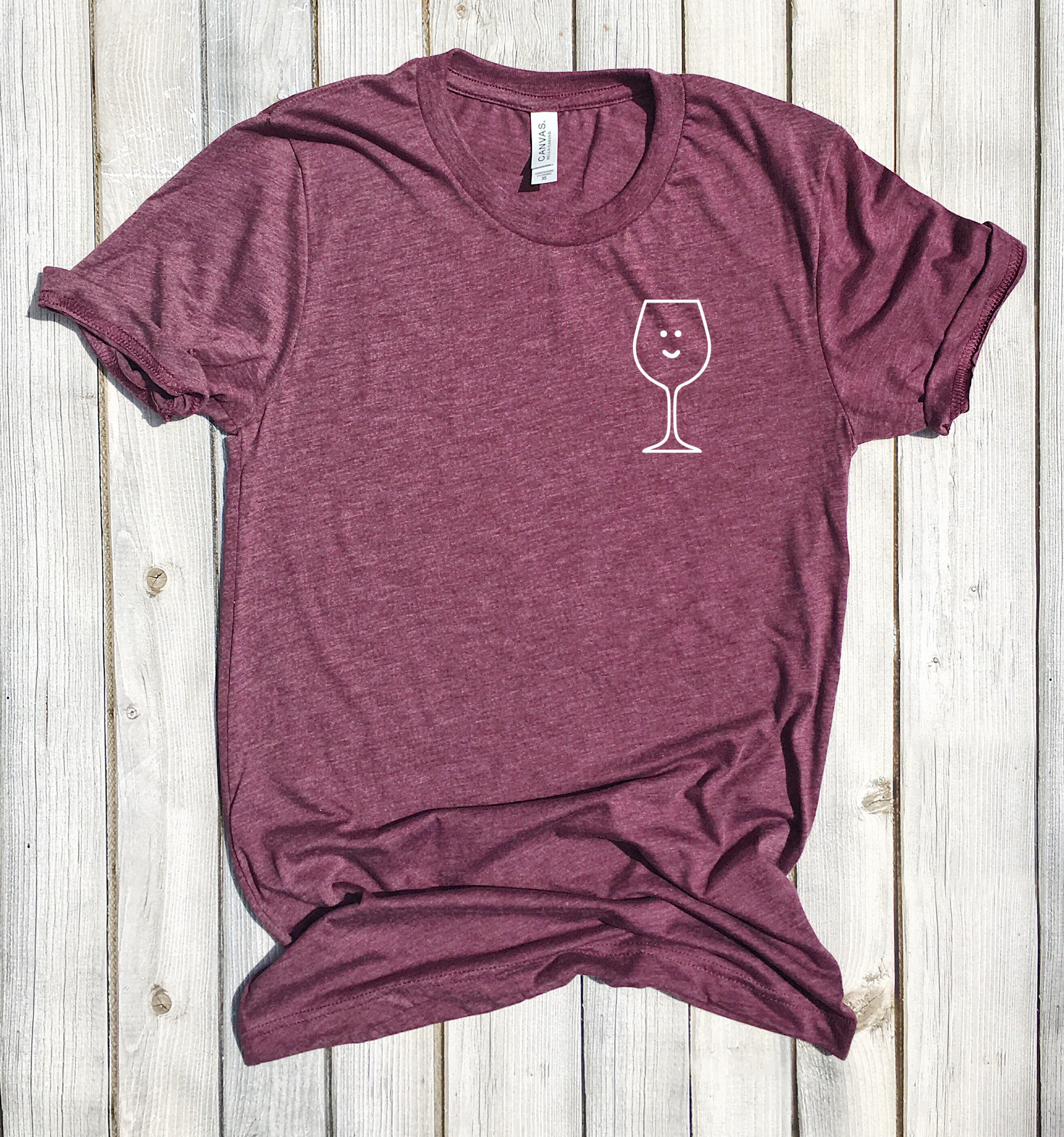 Cute Wine Shirt Graphic Tee Wine T-shirt Wine Lover Shirt | Etsy