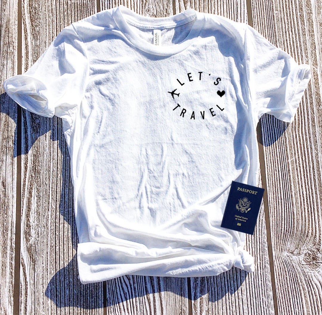 Let's Travel, Cute Vacation Shirts, Travel Blogger, Fashion Blogger ...