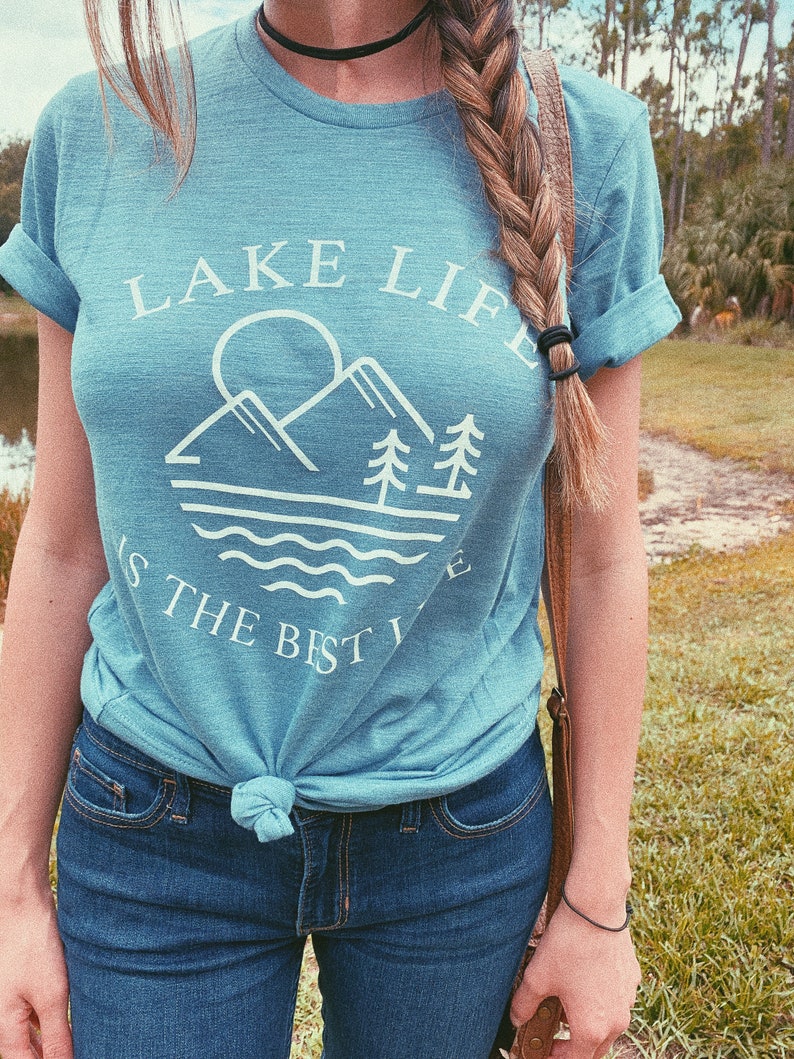Lake Life Shirt Boat Shirt Lake Life Tee Lake Life Gift | Etsy