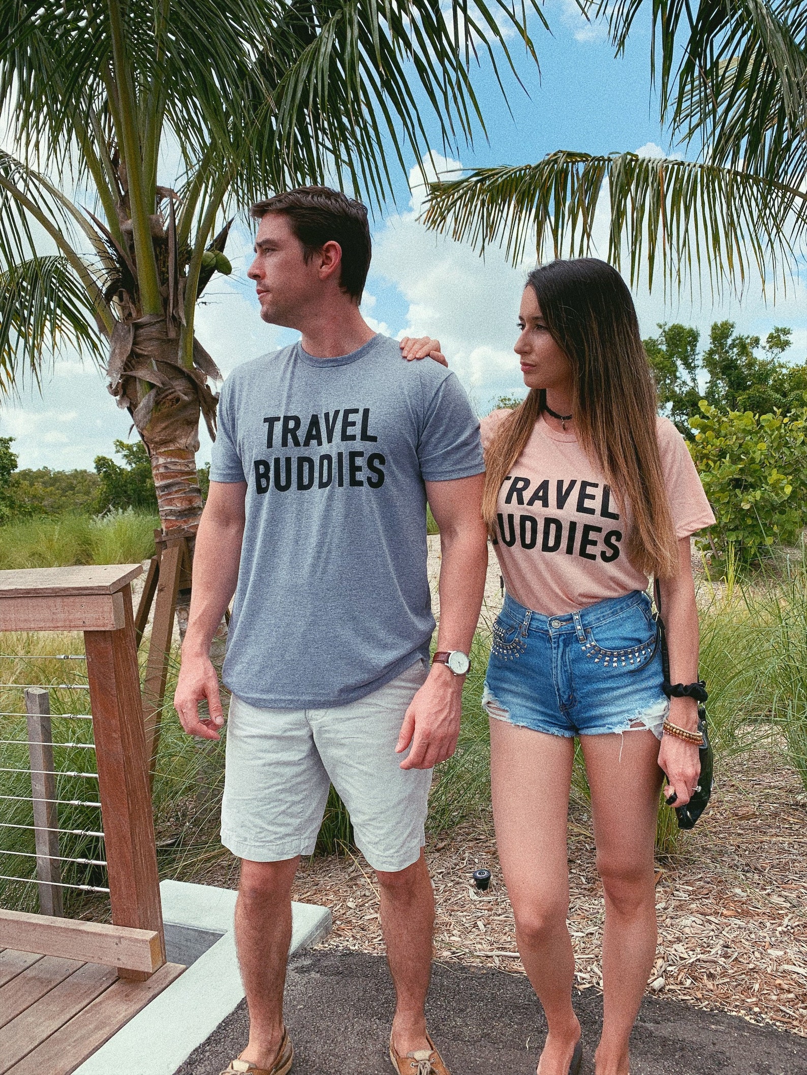 Travel Buddies Matching Tees Matching Couples Couples - Etsy