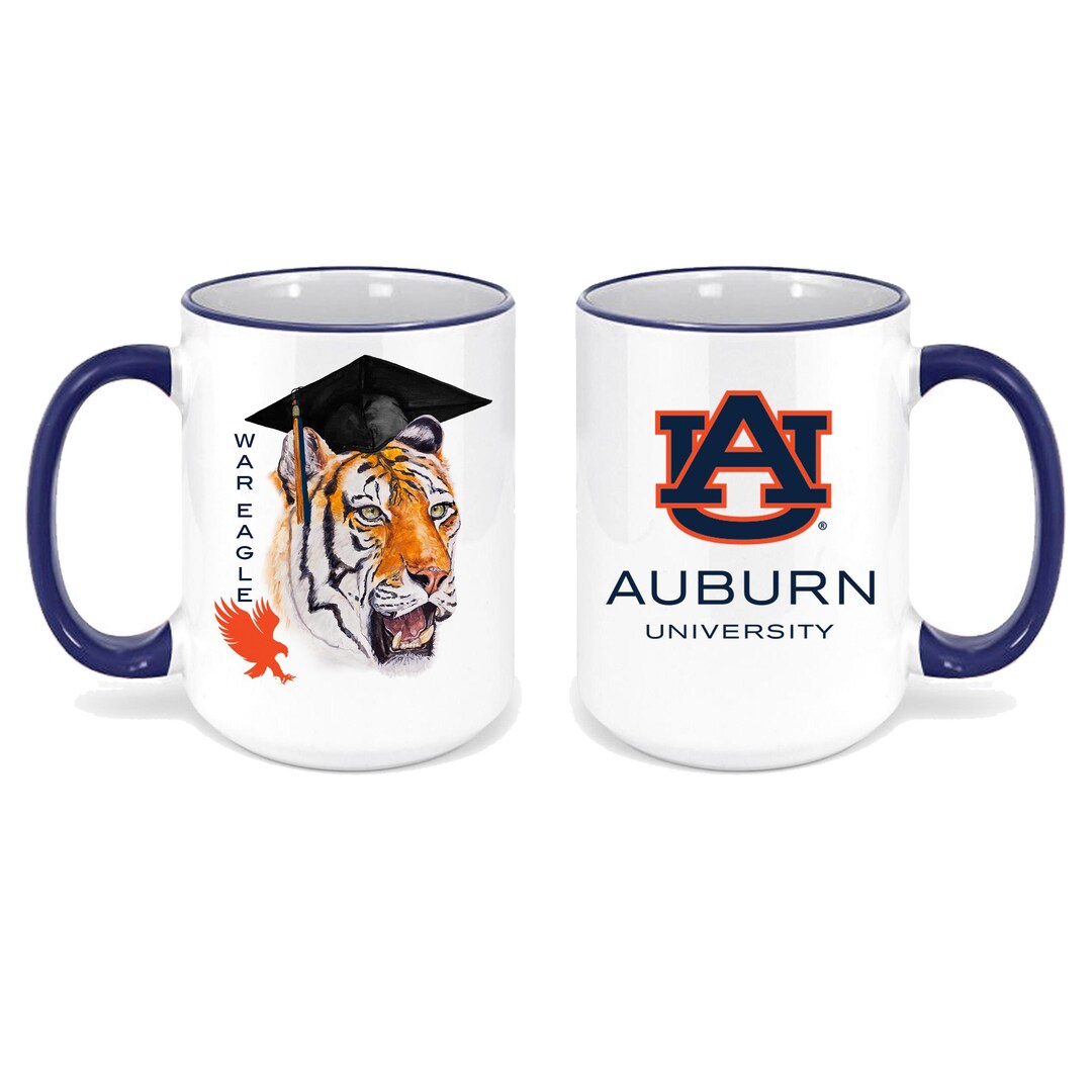 Auburn University Aubie the Tiger Graduate Mug - Etsy