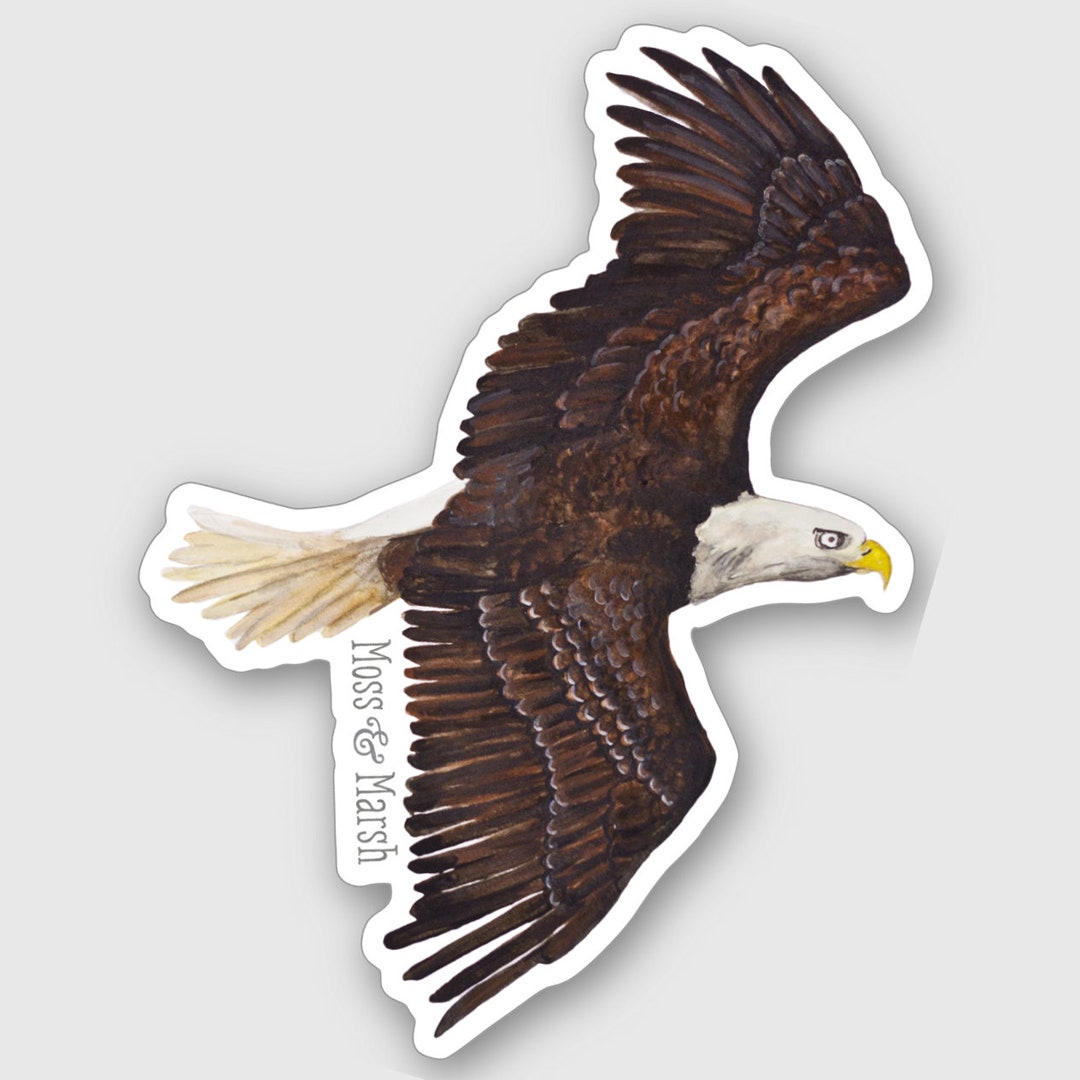 Eagle Sticker - Etsy