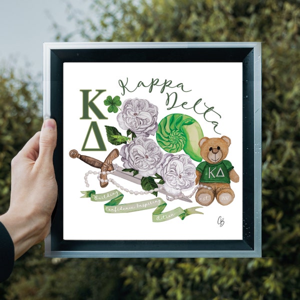 Kappa Delta Wall Art - Etsy